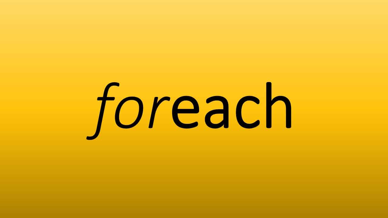 Como o compilador entende o "foreach" em C# - EximiaCo